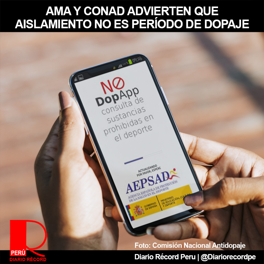 [DOPAJE] AMA y CONAD recuerdan que este período no es para doparse ...