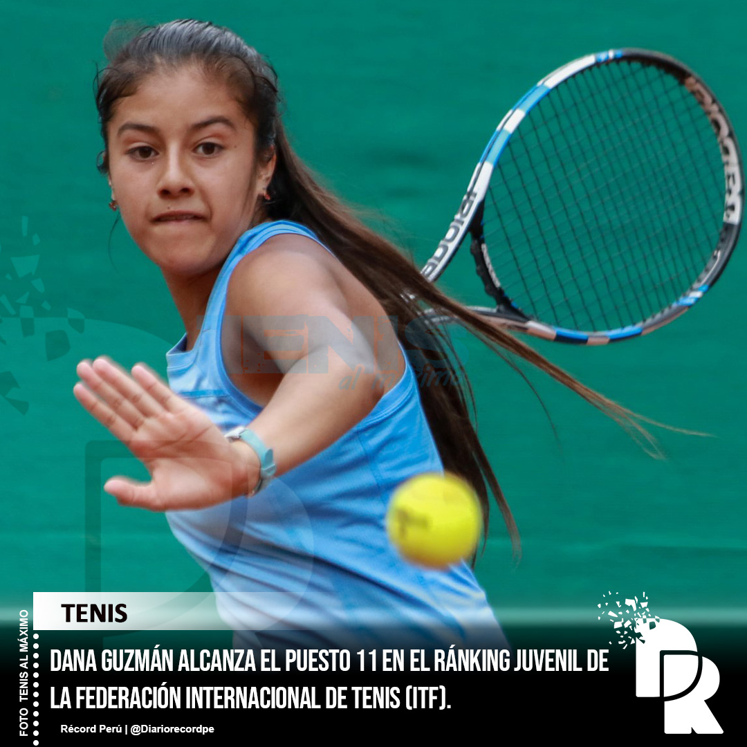[TENIS] Dana Guzmán escaló al puesto 11 en el ránking mundial juvenil ...