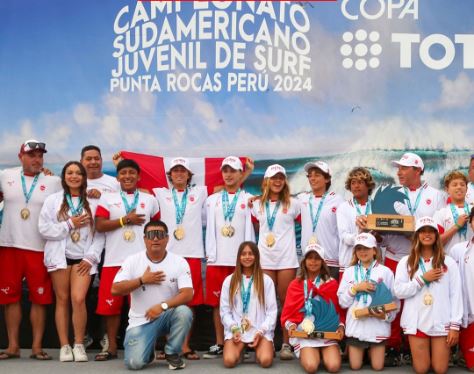[SURF] Perú campeón del Sudamericano Juvenil - Diario Récord - Perú